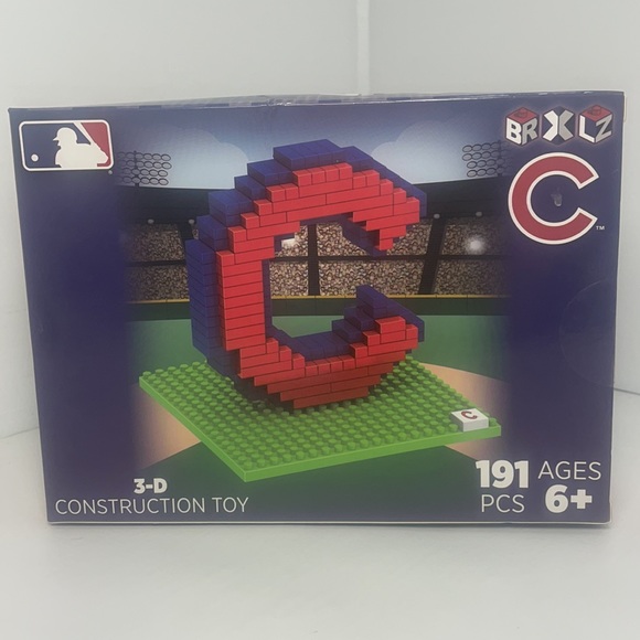 Chicago Cubs | Toys | Mlb Chicago Cubs Logo 3d Toy Bricks Puzzle | Poshmark